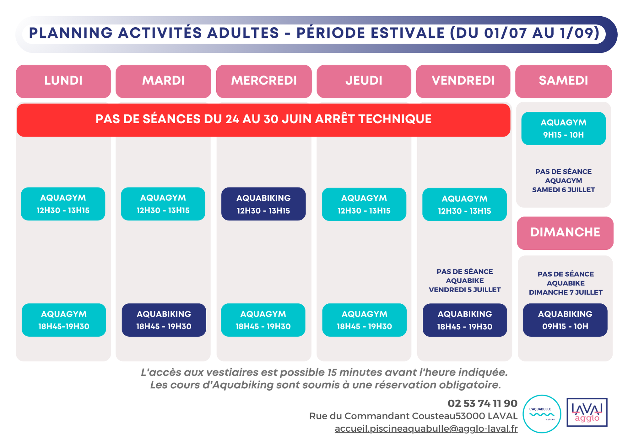 L'Aquabulle - Laval agglo - Laval Agglomération