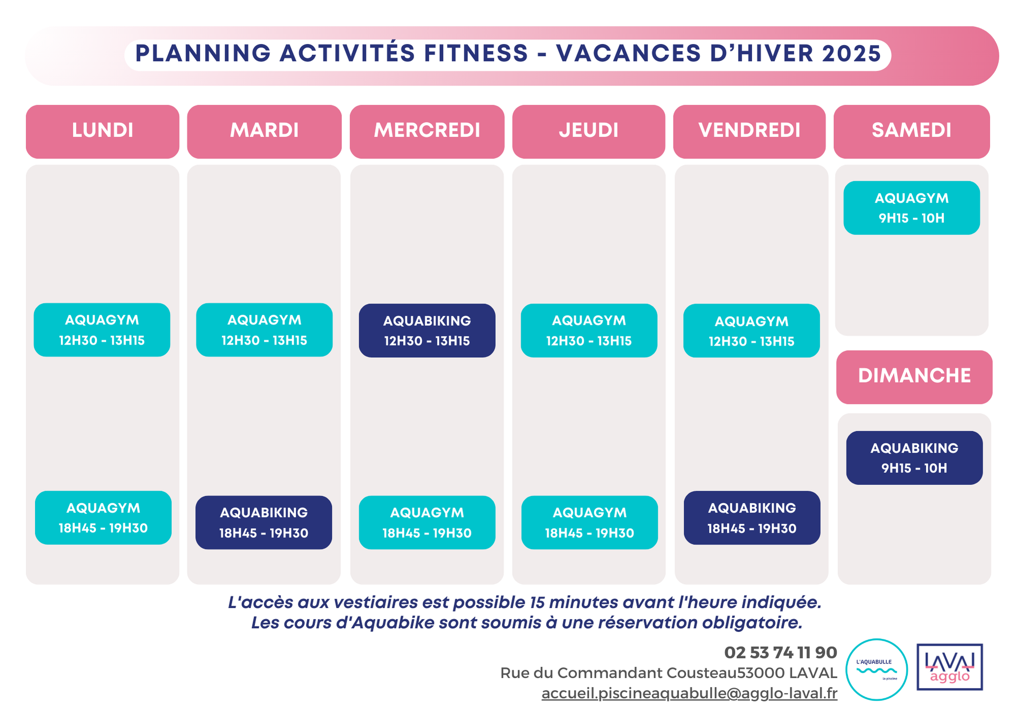 L'Aquabulle - Laval agglo - Laval Agglomération